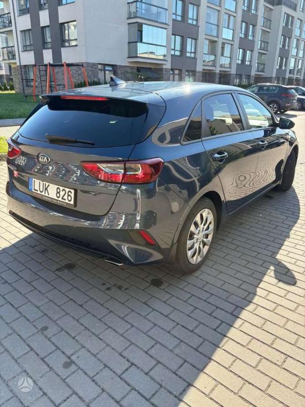 Blue Kia Ceed 2021 in Vilnius, with an engine capacity of 1.00 L and mileage of 67 thousand km for 9500 €, photo 4 on AUTOMOTO.COM.LV