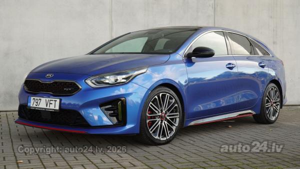 Blue Kia Ceed 2021 in Tartu, with an engine capacity of 1.60 L and mileage of 99 thousand km for 19999 €, photo 1 on AUTOMOTO.COM.LV