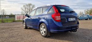 Blue Kia Ceed 2009 in Riga, with an engine capacity of 1.60 L and mileage of 262 thousand km for 3150 €, photo 33 on AUTOMOTO.COM.LV