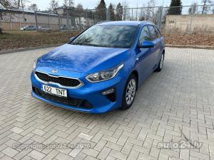 Zils Kia Ceed 2019 Tartu, ar dzinēja tilpumu 1.40 L un nobraukumu 61 tūkst. km par 10200 €, foto  vietnē AUTOMOTO.COM.LV