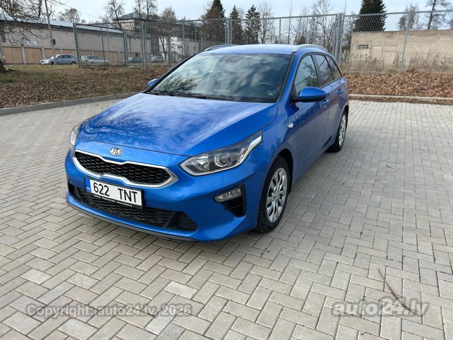 Zils Kia Ceed 2019 Tartu, ar dzinēja tilpumu 1.40 L un nobraukumu 61 tūkst. km par 10200 €, foto 1 vietnē AUTOMOTO.COM.LV