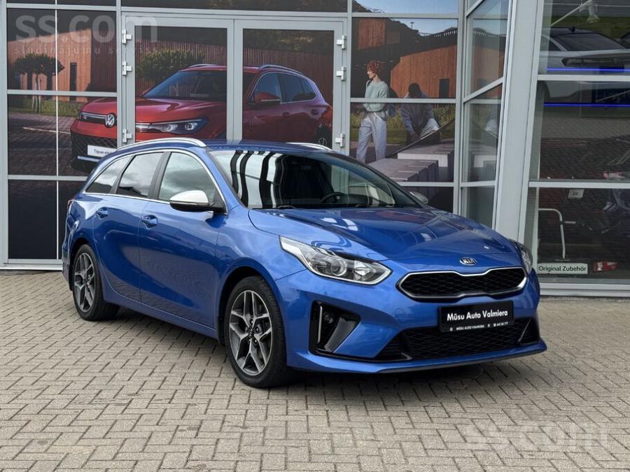 Zils Kia Ceed 2019 Valmiera, ar dzinēja tilpumu 1.40 L un nobraukumu 127 tūkst. km par 13400 €, foto 1 vietnē AUTOMOTO.COM.LV