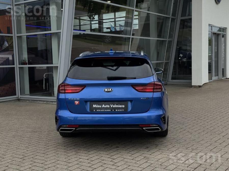Zils Kia Ceed 2019 Valmiera, ar dzinēja tilpumu 1.40 L un nobraukumu 127 tūkst. km par 13400 €, foto 6 vietnē AUTOMOTO.COM.LV