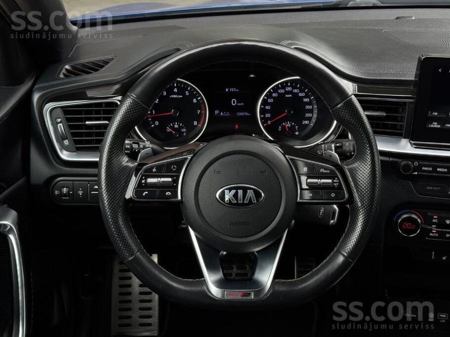 Zils Kia Ceed 2019 Valmiera, ar dzinēja tilpumu 1.40 L un nobraukumu 127 tūkst. km par 13400 €, foto 10 vietnē AUTOMOTO.COM.LV