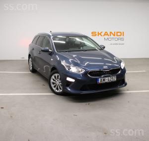 Blue Kia Ceed 2020 in Riga, with an engine capacity of 1.40 L and mileage of 138 thousand km for 12990 €, photo 3 on AUTOMOTO.COM.LV