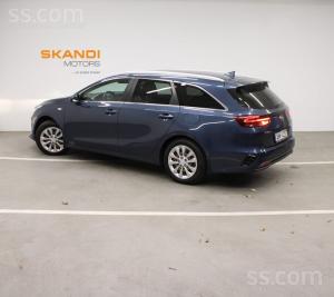 Blue Kia Ceed 2020 in Riga, with an engine capacity of 1.40 L and mileage of 138 thousand km for 12990 €, photo 6 on AUTOMOTO.COM.LV
