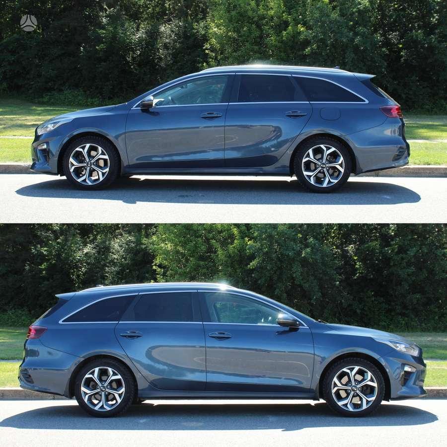 Blue Kia Ceed 2020 in Vilnius, with an engine capacity of 1.35 L and mileage of 97 thousand km for 13990 €, photo 6 on AUTOMOTO.COM.LV