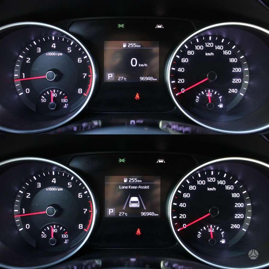 Blue Kia Ceed 2020 in Vilnius, with an engine capacity of 1.35 L and mileage of 97 thousand km for 13990 €, photo 13 on AUTOMOTO.COM.LV