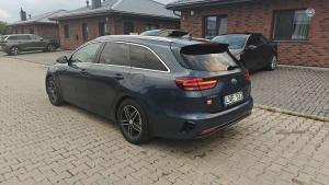 Blue Kia Ceed 2020 in Kaunas, with an engine capacity of 1.35 L and mileage of 94 thousand km for 13200 €, photo 8 on AUTOMOTO.COM.LV