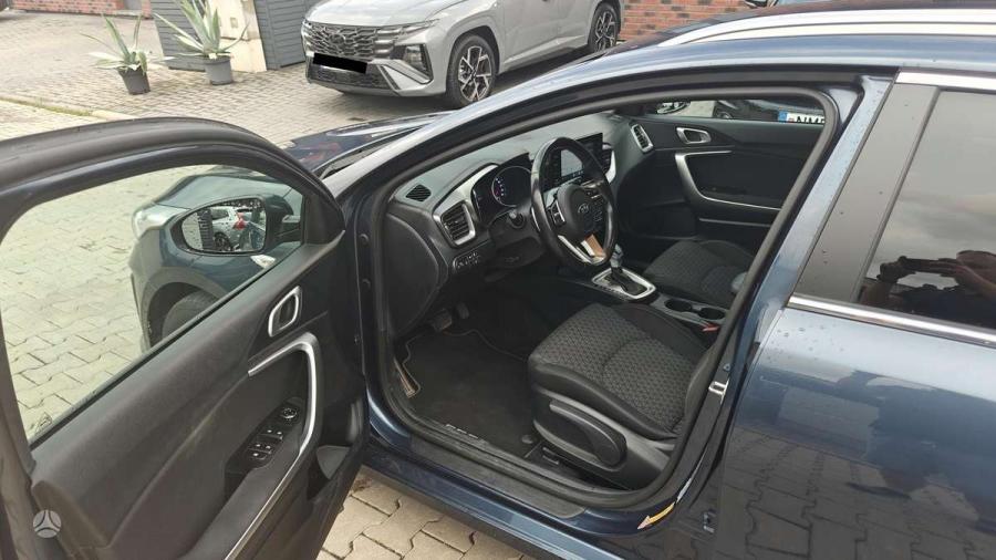 Blue Kia Ceed 2020 in Kaunas, with an engine capacity of 1.35 L and mileage of 94 thousand km for 13200 €, photo 10 on AUTOMOTO.COM.LV