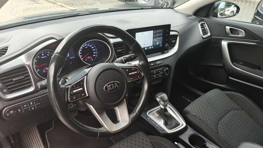 Blue Kia Ceed 2020 in Kaunas, with an engine capacity of 1.35 L and mileage of 94 thousand km for 13200 €, photo 11 on AUTOMOTO.COM.LV