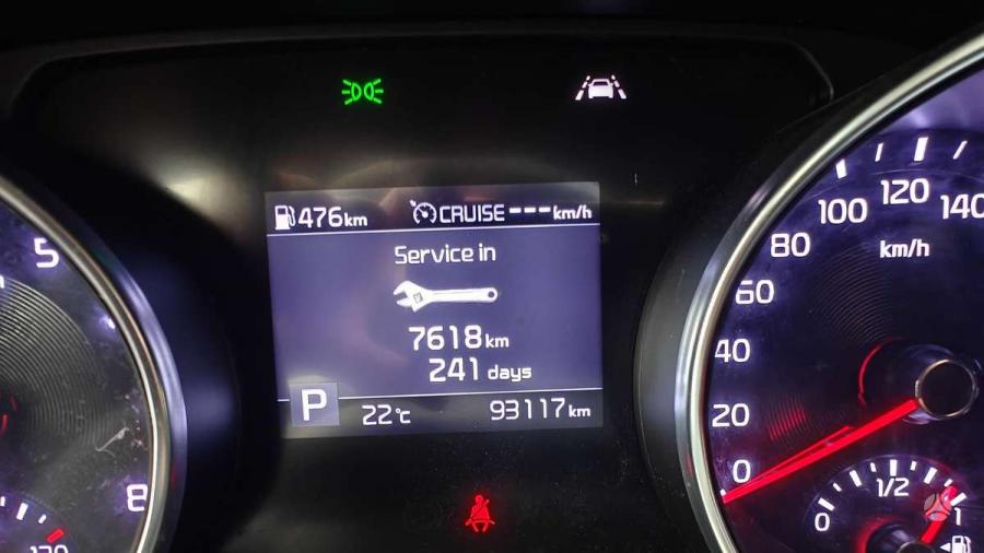 Blue Kia Ceed 2020 in Kaunas, with an engine capacity of 1.35 L and mileage of 94 thousand km for 13200 €, photo 18 on AUTOMOTO.COM.LV