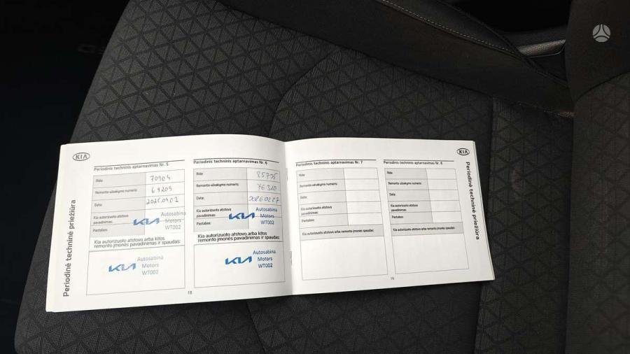 Blue Kia Ceed 2020 in Kaunas, with an engine capacity of 1.35 L and mileage of 94 thousand km for 13200 €, photo 37 on AUTOMOTO.COM.LV
