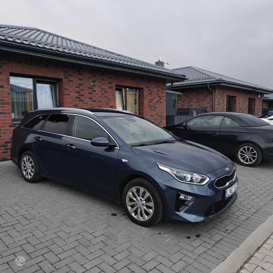 Blue Kia Ceed 2020 in Kaunas, with an engine capacity of 1.35 L and mileage of 94 thousand km for 13200 €, photo 39 on AUTOMOTO.COM.LV