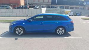 Blue Kia Ceed 2020 in Vilnius, with an engine capacity of 1.60 L and mileage of 180 thousand km for 4800 €, photo 3 on AUTOMOTO.COM.LV