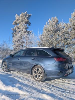 Blue Kia Ceed 2021 in Tallinn, with an engine capacity of 1.50 L and mileage of 81 thousand km for 16899 €, photo  on AUTOMOTO.COM.LV