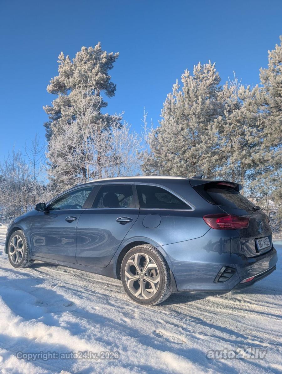 Blue Kia Ceed 2021 in Tallinn, with an engine capacity of 1.50 L and mileage of 81 thousand km for 16899 €, photo 1 on AUTOMOTO.COM.LV
