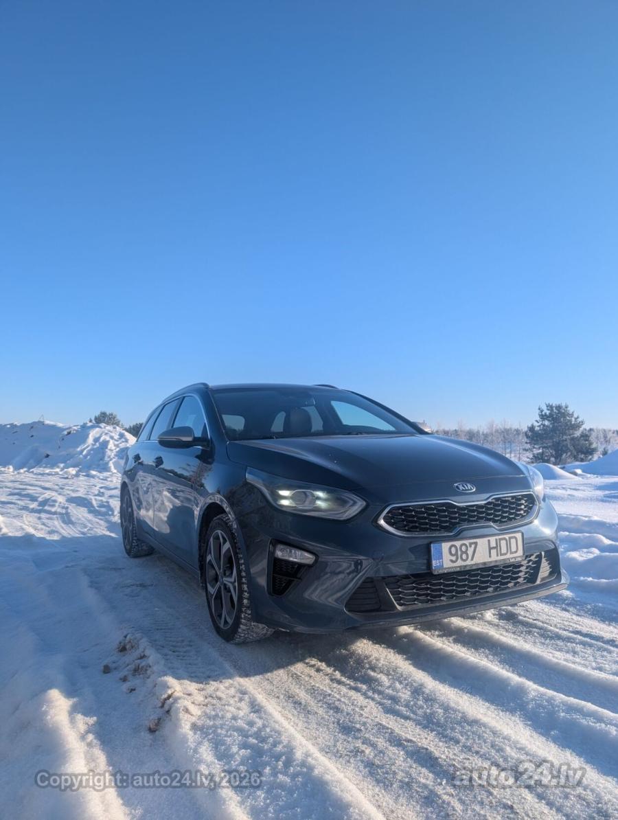 Blue Kia Ceed 2021 in Tallinn, with an engine capacity of 1.50 L and mileage of 81 thousand km for 16899 €, photo 2 on AUTOMOTO.COM.LV