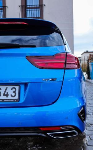 Blue Kia Ceed 2021 in Kaunas, with an engine capacity of 1.35 L and mileage of 78 thousand km for 17000 €, photo 7 on AUTOMOTO.COM.LV