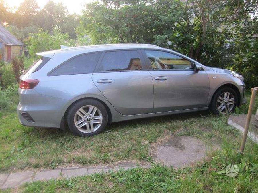 Blue Kia Ceed 2021 in Klaipeda, with an engine capacity of 1.48 L and mileage of 79 thousand km for 14800 €, photo 4 on AUTOMOTO.COM.LV