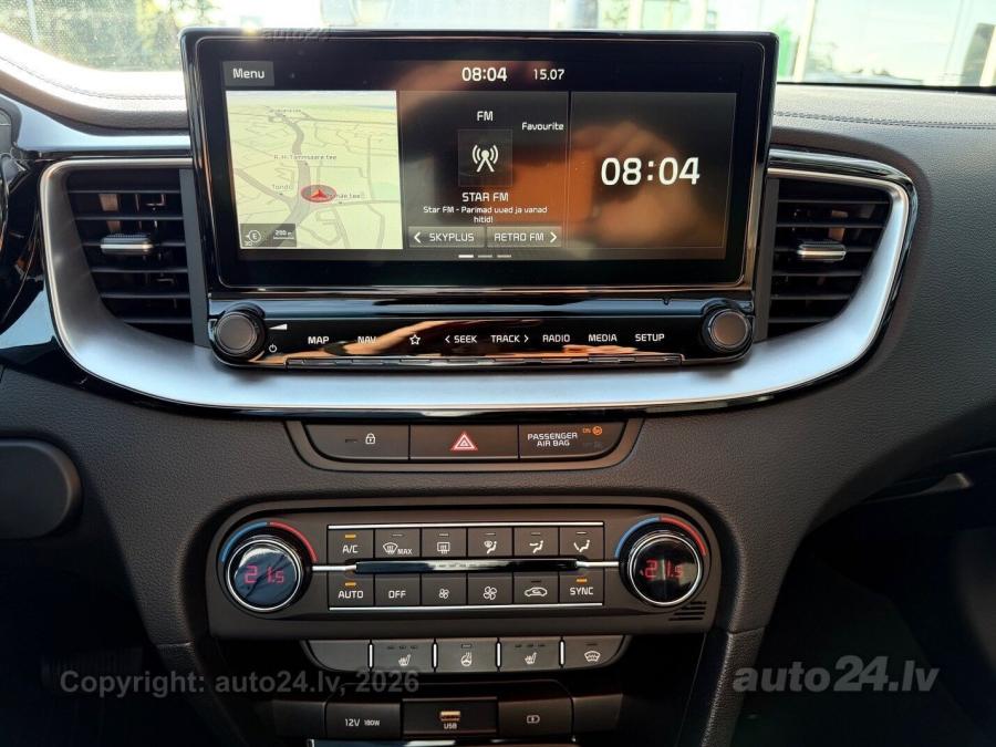 Zils Kia Ceed 2021 Tallina, ar dzinēja tilpumu 1.40 L un nobraukumu 89 tūkst. km par 14900 €, foto 9 vietnē AUTOMOTO.COM.LV