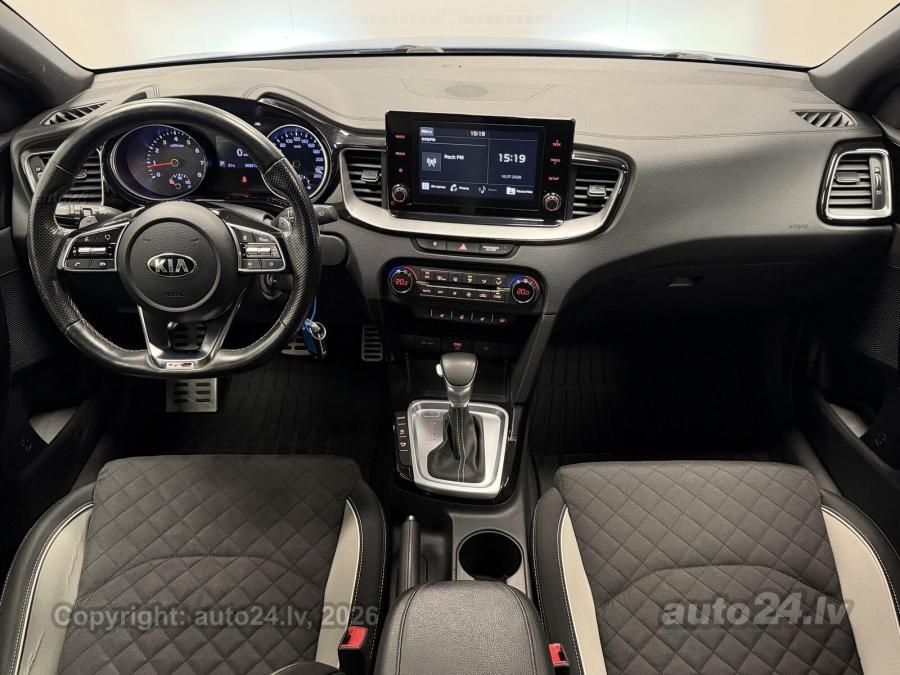 Blue Kia Ceed 2021 in Tallinn, with an engine capacity of 1.50 L and mileage of 97 thousand km for 14900 €, photo 8 on AUTOMOTO.COM.LV