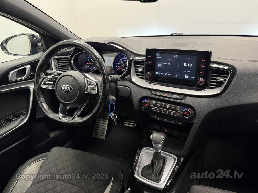 Blue Kia Ceed 2021 in Tallinn, with an engine capacity of 1.50 L and mileage of 97 thousand km for 14900 €, photo 13 on AUTOMOTO.COM.LV