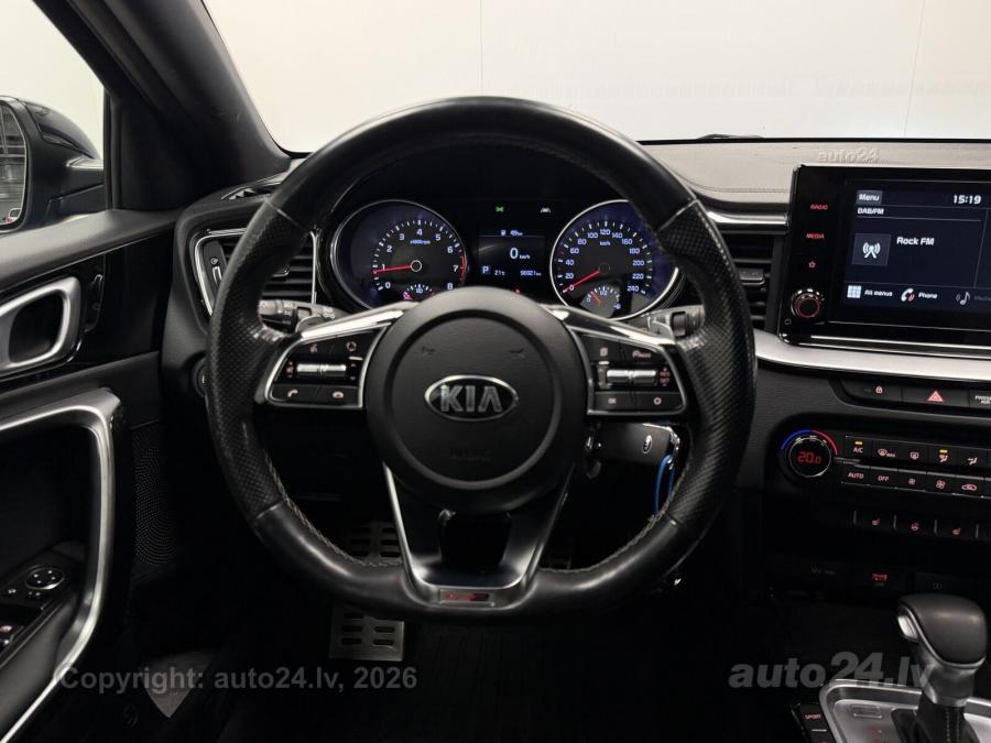Blue Kia Ceed 2021 in Tallinn, with an engine capacity of 1.50 L and mileage of 97 thousand km for 14900 €, photo 14 on AUTOMOTO.COM.LV