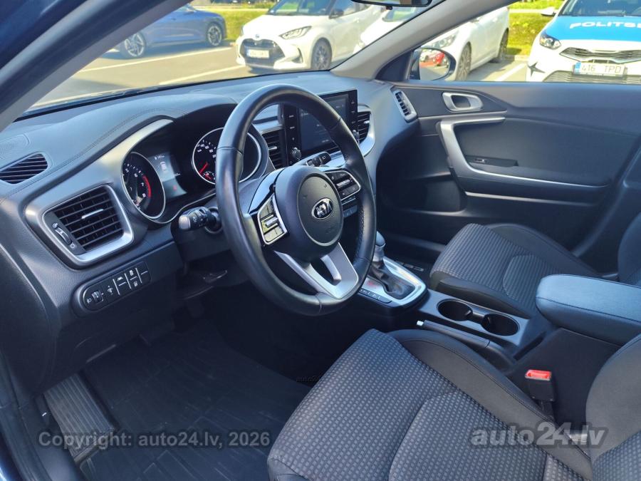 Blue Kia Ceed 2021 in Tallinn, with an engine capacity of 1.50 L and mileage of 124 thousand km for 14000 €, photo 7 on AUTOMOTO.COM.LV