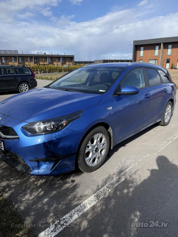 Blue Kia Ceed 2022 in Tallinn, with an engine capacity of 1.50 L and mileage of 104 thousand km for 15000 €, photo 5 on AUTOMOTO.COM.LV
