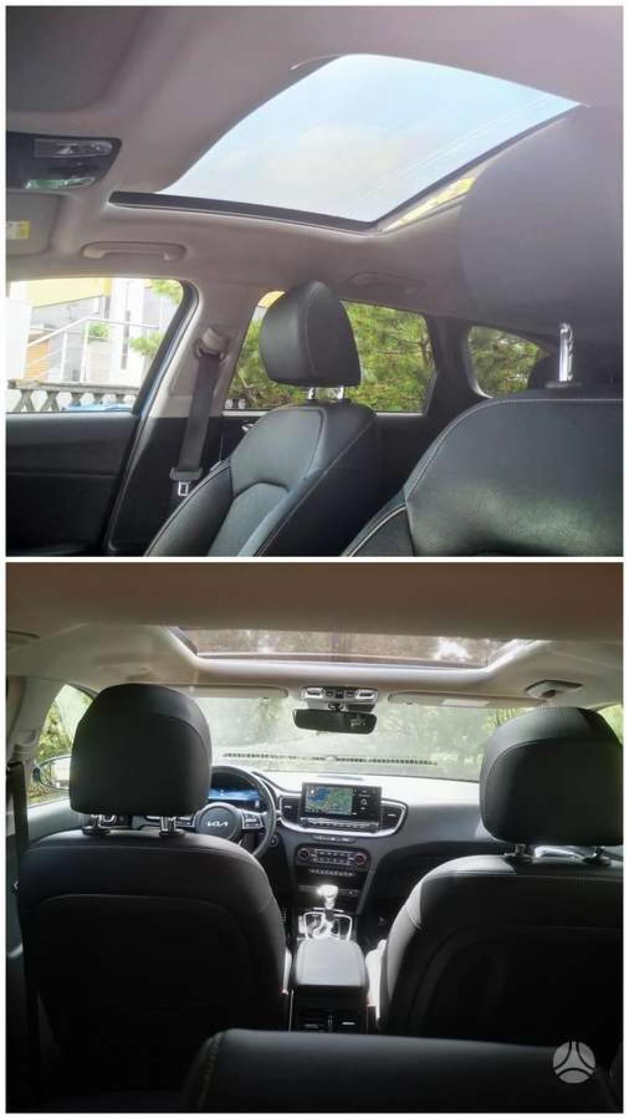 Blue Kia Ceed 2022 in Kaunas, with an engine capacity of 1.58 L and mileage of 65 thousand km for 17450 €, photo 19 on AUTOMOTO.COM.LV