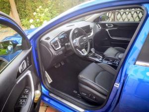 Blue Kia Ceed 2022 in Kaunas, with an engine capacity of 1.58 L and mileage of 65 thousand km for 17450 €, photo 20 on AUTOMOTO.COM.LV
