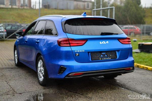 Blue Kia Ceed 2023 in Kretinga, with an engine capacity of 1.50 L and mileage of 64 thousand km for 15950 €, photo 7 on AUTOMOTO.COM.LV