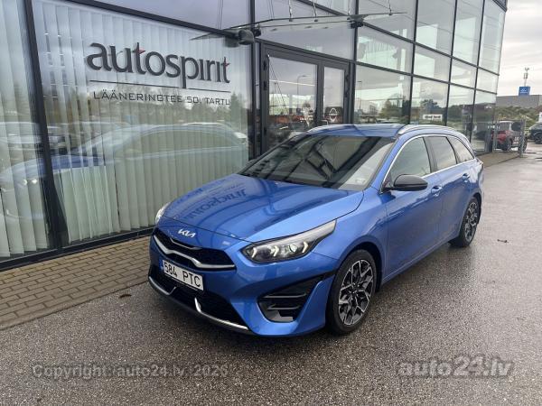 Zils Kia Ceed 2024 Tartu, ar dzinēja tilpumu 1.50 L un nobraukumu 31 tūkst. km par 24990 €, foto 1 vietnē AUTOMOTO.COM.LV