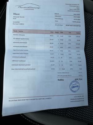Коричневый Киа Сид 2012 в Таллин, объемом двигателя 1.60 л и пробегом 166 тыс. км за 5000 €, фото 10 на AUTOMOTO.COM.LV
