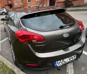Brūns Kia Ceed 2013 Klaipėda, ar dzinēja tilpumu 1.40 L un nobraukumu 186 tūkst. km par 4250 €, foto 6 vietnē AUTOMOTO.COM.LV