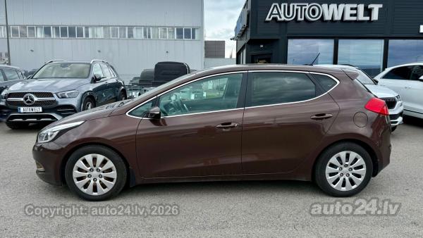 Brown Kia Ceed 2013 in Tallinn, with an engine capacity of 1.60 L and mileage of 163 thousand km for 5990 €, photo 8 on AUTOMOTO.COM.LV
