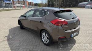 Brown Kia Ceed 2014 in Valmiera, with an engine capacity of 1.60 L and mileage of 210 thousand km for 5900 €, photo 5 on AUTOMOTO.COM.LV