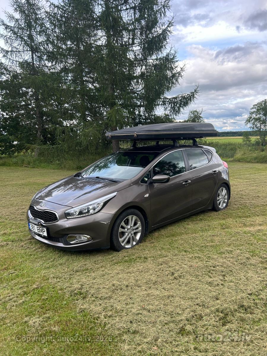 Brown Kia Ceed 2014 in Tallinn, with an engine capacity of 1.60 L and mileage of 218 thousand km for 5500 €, photo 1 on AUTOMOTO.COM.LV