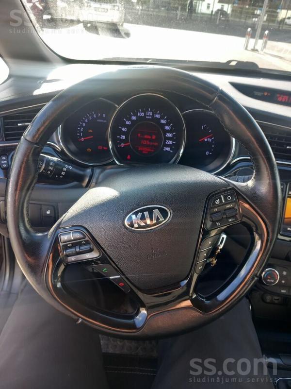 Brūns Kia Ceed 2015 Talsi, ar dzinēja tilpumu 1.60 L un nobraukumu 203 tūkst. km par 5500 €, foto 7 vietnē AUTOMOTO.COM.LV