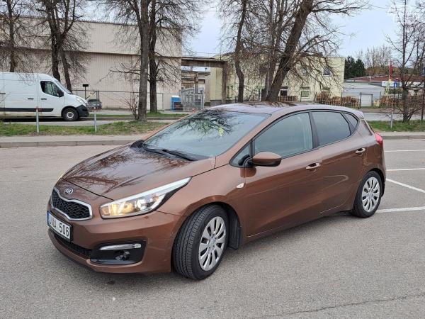 Brūns Kia Ceed 2016 Viļņa, ar dzinēja tilpumu 1.40 L un nobraukumu 166 tūkst. km par 6490 €, foto 3 vietnē AUTOMOTO.COM.LV