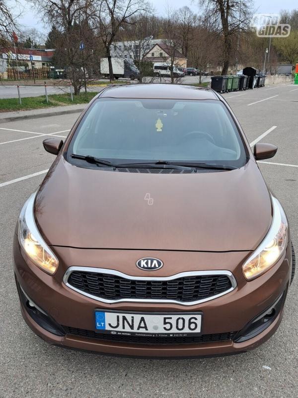 Brūns Kia Ceed 2016 Viļņa, ar dzinēja tilpumu 1.40 L un nobraukumu 166 tūkst. km par 6490 €, foto 5 vietnē AUTOMOTO.COM.LV