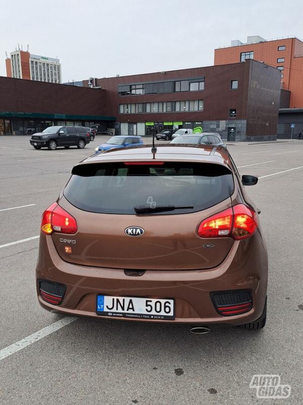 Brūns Kia Ceed 2016 Viļņa, ar dzinēja tilpumu 1.40 L un nobraukumu 166 tūkst. km par 6490 €, foto 7 vietnē AUTOMOTO.COM.LV