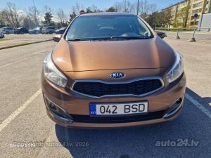 Brūns Kia Ceed 2016 Tallina, ar dzinēja tilpumu 1.60 L un nobraukumu 131 tūkst. km par 9600 €, foto  vietnē AUTOMOTO.COM.LV