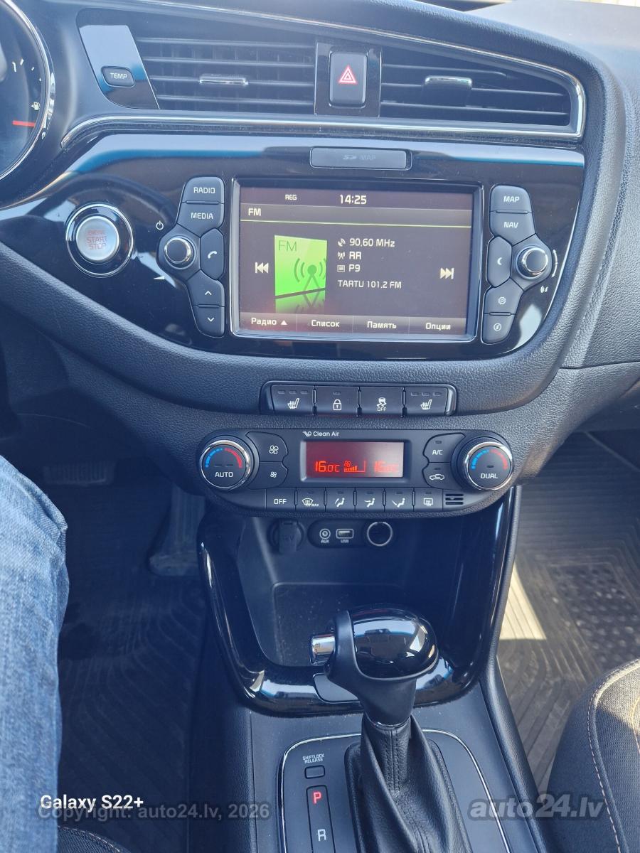 Brūns Kia Ceed 2016 Tallina, ar dzinēja tilpumu 1.60 L un nobraukumu 131 tūkst. km par 9600 €, foto 14 vietnē AUTOMOTO.COM.LV