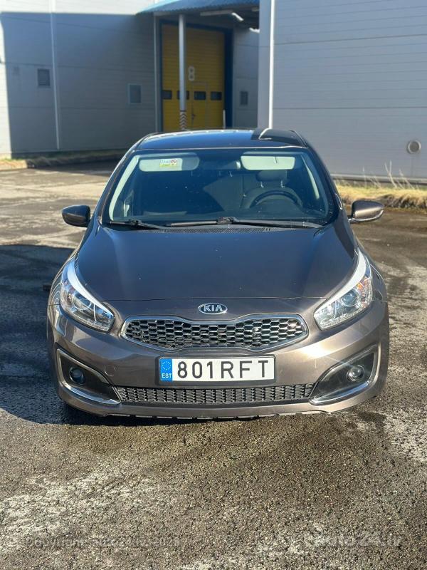 Brown Kia Ceed 2017 in Tallinn, with an engine capacity of 1.60 L and mileage of 204 thousand km for 5500 €, photo 4 on AUTOMOTO.COM.LV