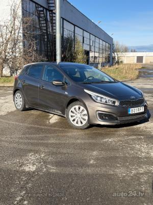 Brown Kia Ceed 2017 in Tallinn, with an engine capacity of 1.60 L and mileage of 204 thousand km for 5500 €, photo 9 on AUTOMOTO.COM.LV