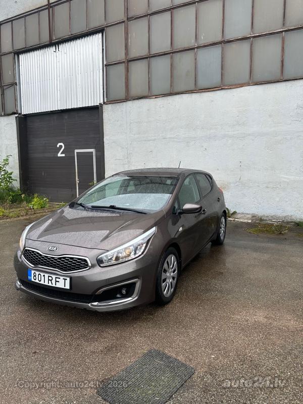 Brown Kia Ceed 2017 in Tallinn, with an engine capacity of 1.40 L and mileage of 205 thousand km for 4500 €, photo 1 on AUTOMOTO.COM.LV