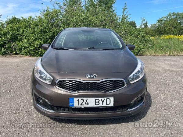 Brown Kia Ceed 2018 in Tallinn, with an engine capacity of 1.60 L and mileage of 153 thousand km for 7990 €, photo 2 on AUTOMOTO.COM.LV