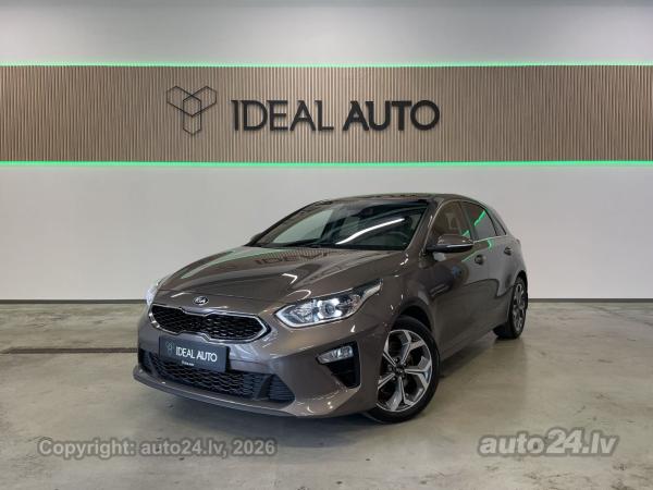 Brown Kia Ceed 2019 in Tallinn, with an engine capacity of 1.40 L and mileage of 94 thousand km for 12990 €, photo 1 on AUTOMOTO.COM.LV